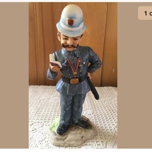 Lefton | Accents | Lefton Porcelain Policeman Police Officer Figurine ...